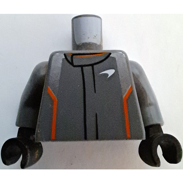 LEGO McLaren Senna Racer With Sponsor Pirelli Minifig Torso (973 / ...