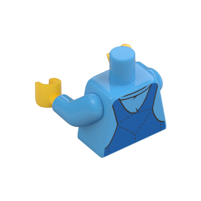 LEGO Mechanic Minifig Torso (973 / 76382) | Brick Owl - LEGO Marketplace