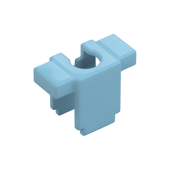 LEGO Medium Azure Armor with Rectangular Shoulder Pads (19723 / 38000 ...