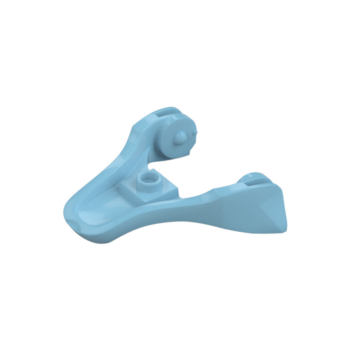 LEGO Medium Azure Dragon Head Lower Jaw without Teeth (24199) | Brick ...