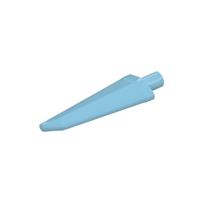 LEGO Medium Azure Flexible Spike Blade with Bar End (64727) | Brick Owl