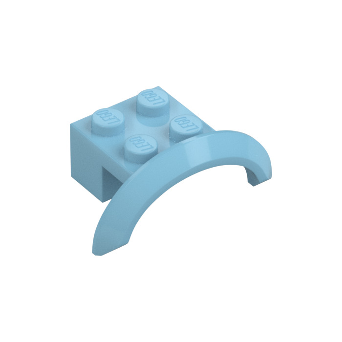 LEGO Medium Azure Mudguard Brick 2.5 x 4 x 1 with Wheel Arch (28579 / ...