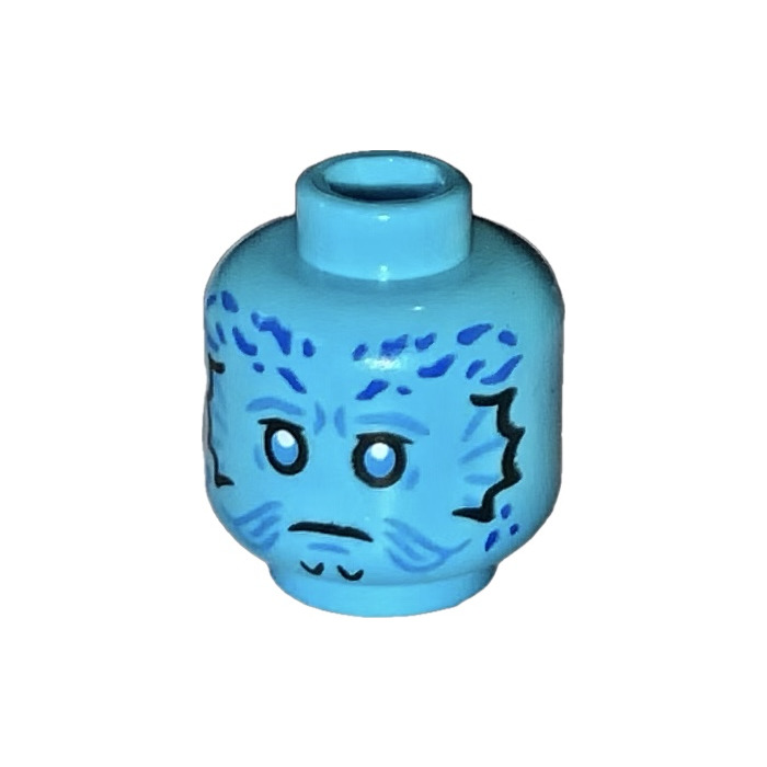LEGO Medium Azure Mythrol Head (3626 / 100535) | Brick Owl - LEGO ...