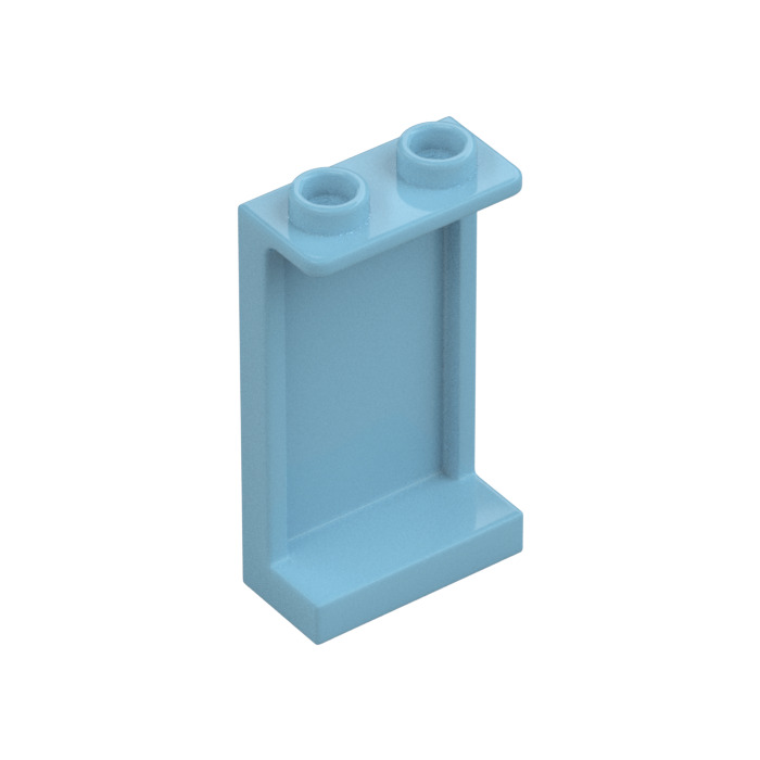 LEGO Medium Azure Panel 1 x 2 x 3 with Side Supports (35340 / 87544 ...