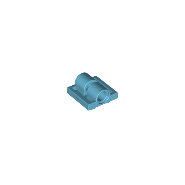 LEGO Medium Azure Plate 2 x 2 with Pin Holes (2817) | Brick Owl