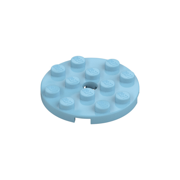 LEGO Plate 4 x 4 Round with Hole (60474) | Brick Owl