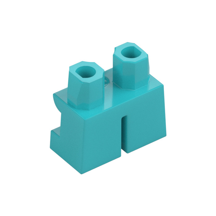 LEGO Medium Azure Short Legs (41879 / 90380) | Brick Owl