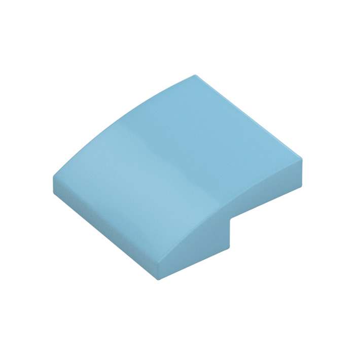 LEGO Medium Azure Slope 2 x 2 Curved (15068 / 118553) | Brick Owl