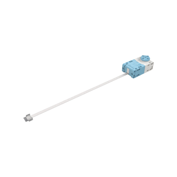 LEGO Celeste medio SPIKE Primer Motor con Blanco Parte superior (54675 ...