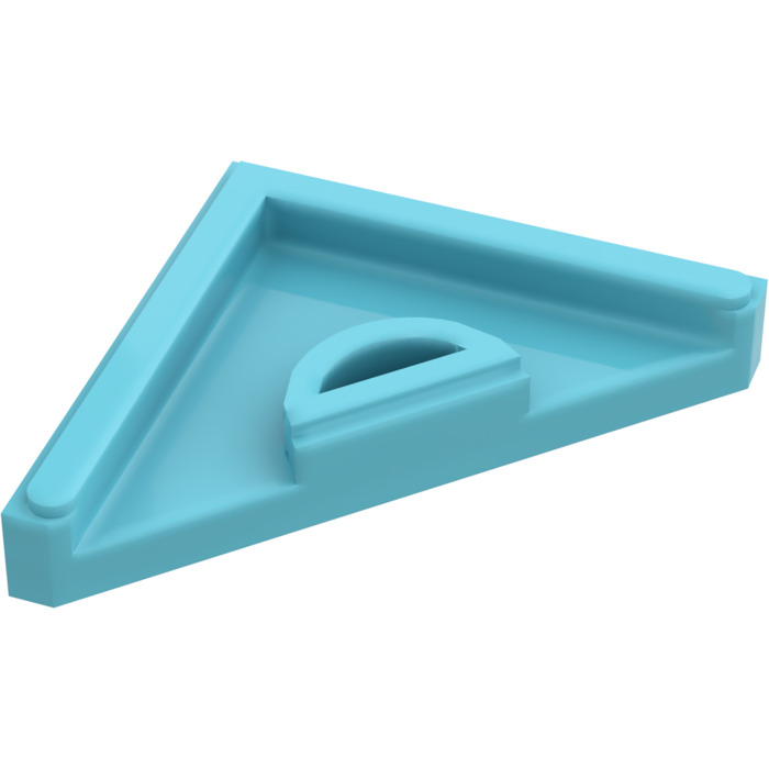 LEGO Medium Azure Tile 2 x 2 Triangular (35787 / 118551) | Brick Owl