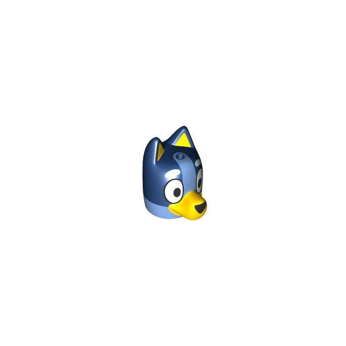 LEGO Medium Blue Bluey Head (112262) | Brick Owl