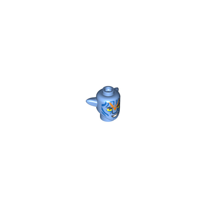 LEGO Medium Blue Jake Sully with Face Paint Pandoran Head (100712 ...