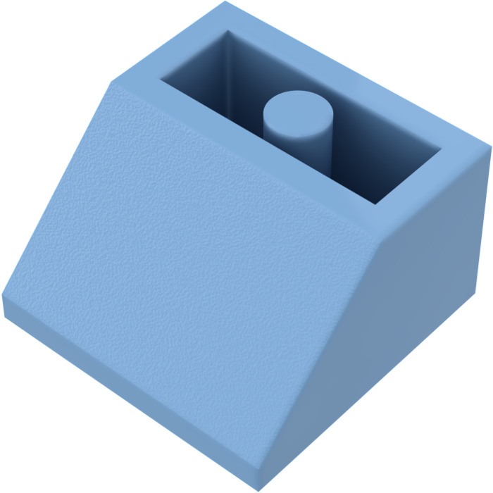 LEGO Medium Blue Slope 2 x 2 (45°) Inverted (3660 / 7261) | Brick Owl ...