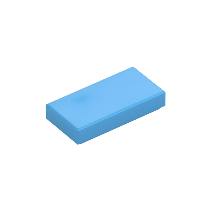 LEGO Medium Blue Tile 1 x 2 with Groove (3069 / 113477) | Brick Owl