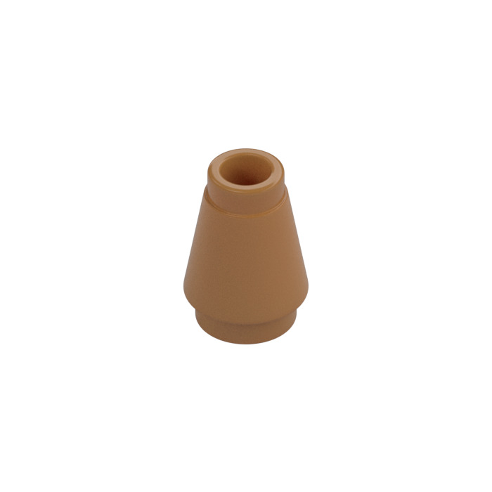 LEGO Cone 1 x 1 with Top Groove (28701 / 59900) | Brick Owl - LEGO ...