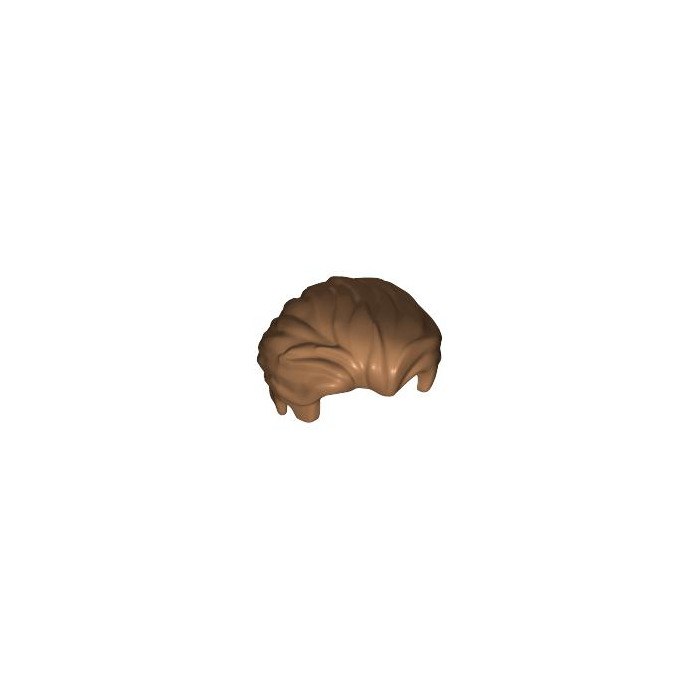 LEGO Medium Dark Flesh Hair Swept Back with Widow's Peak and Short ...
