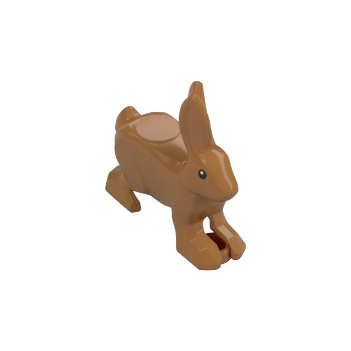 LEGO Medium Dark Flesh Hare with Eyes (67900 / 69599) | Brick Owl