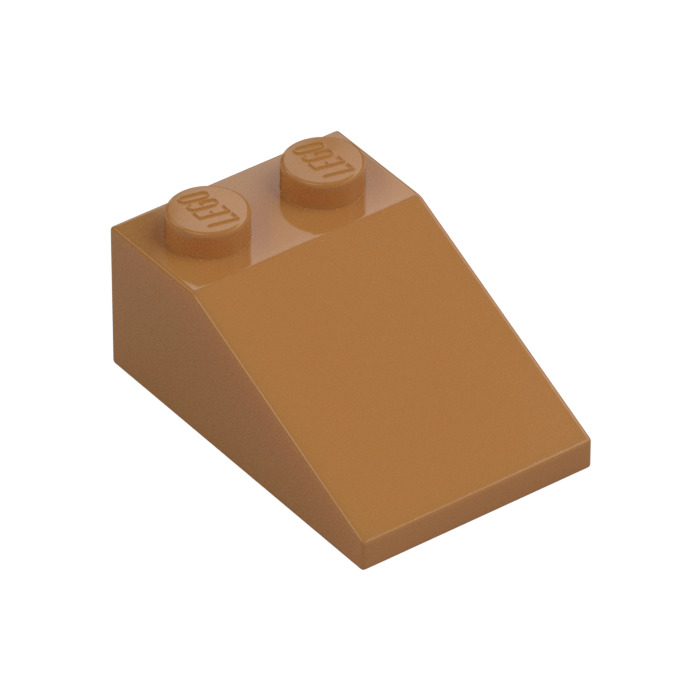 LEGO Medium Dark Flesh Slope 2 x 3 (25°) (3298 / 30474) | Brick Owl ...