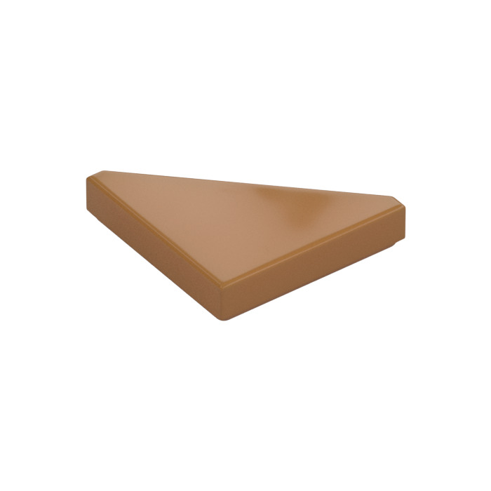 LEGO Medium Dark Flesh Tile 2 x 2 Triangular (35787 / 118551) | Brick Owl