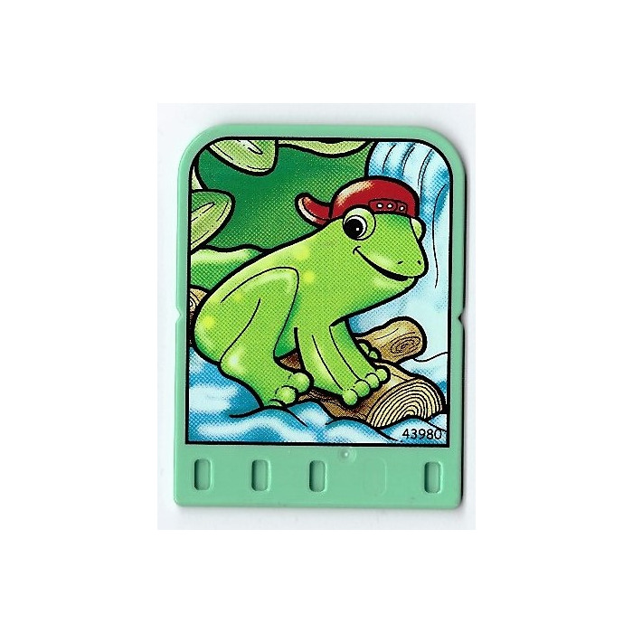 LEGO Story Builder Jungle Jam Card with Frog in Cap (42183 / 43980 ...