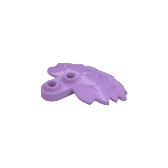 LEGO Medium Lavender Leaf 1.3 x 4 x 5 Layered (5058 / 8855) | Brick Owl