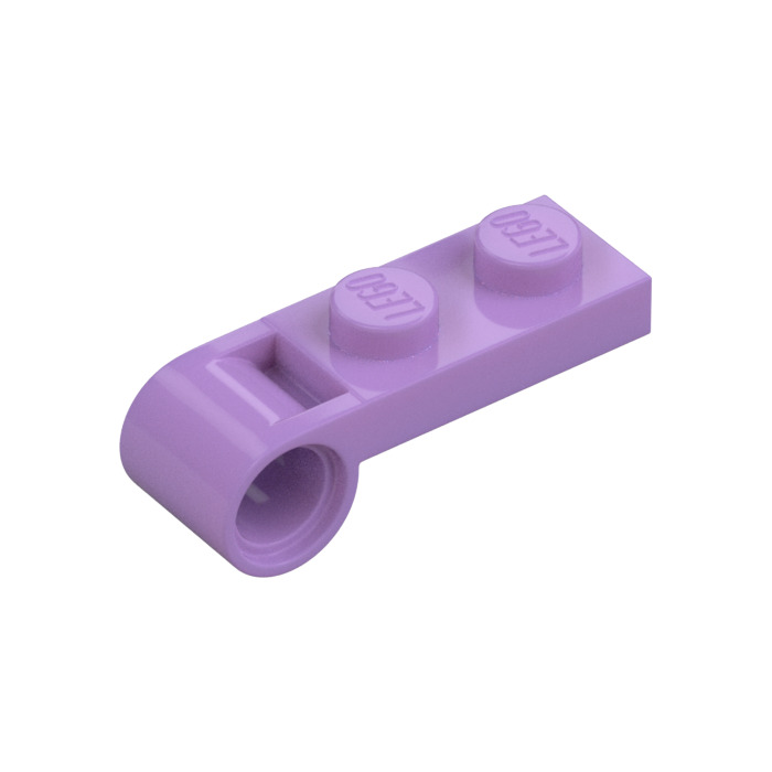 LEGO Medium Lavender Plate 1 x 2 with End Pin Hole (3172) | Brick Owl ...