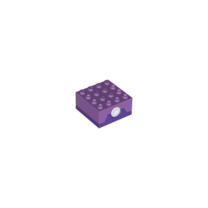 LEGO Medium Lavender Sound Brick 4 x 4 with Talking Sorting Hat Sounds ...