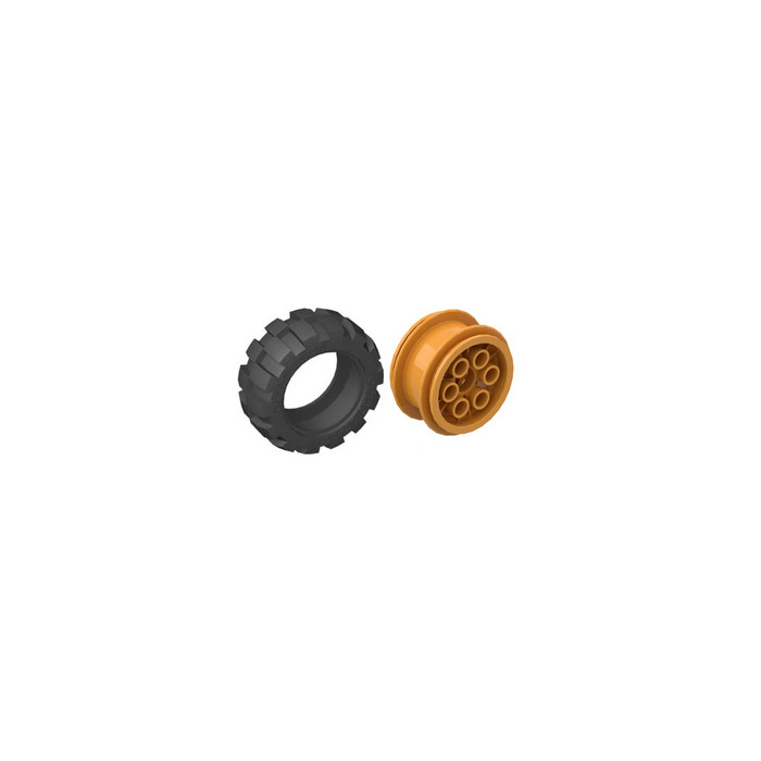LEGO Wheel Rim Ø20 x 30 Balloon with Tire Ø49.6 x 20 (6582) | Brick Owl