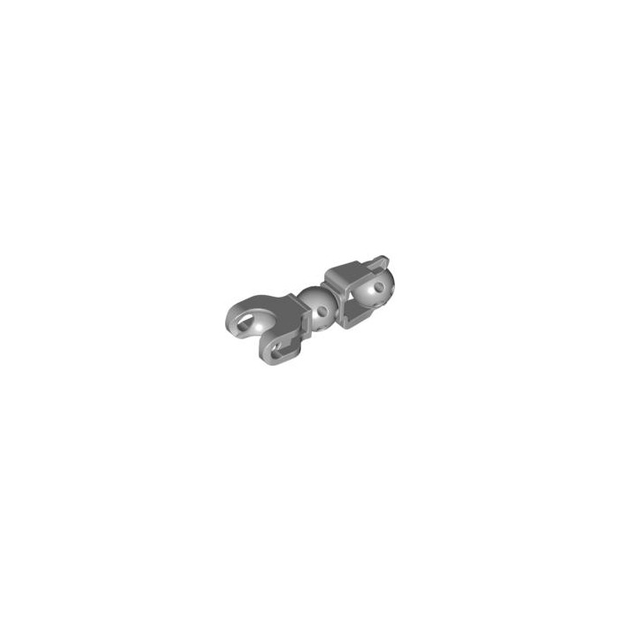 LEGO Medium Stone Gray Arm / Leg with 2 Ball Joints and Ball Socket ...