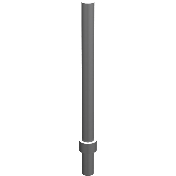 LEGO Medium Stone Gray Bar 6 with Thick Stop (28921 / 63965) | Brick ...