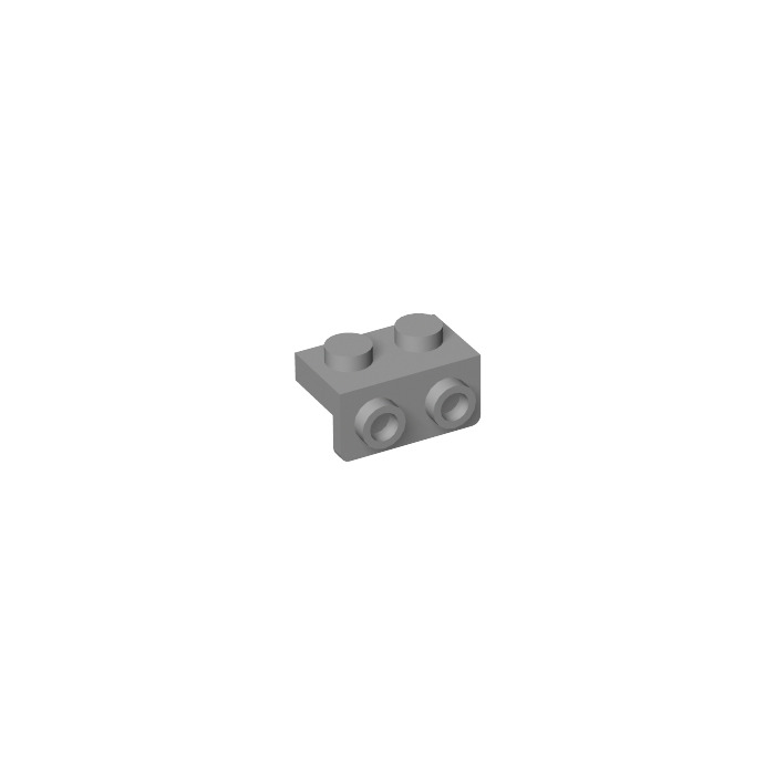 LEGO Medium Stone Gray Bracket 1 x 2 - 1 x 2 (99781) | Brick Owl - LEGO ...