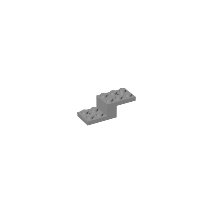LEGO Medium Stone Gray Bracket 2 x 5 x 1.3 with Holes (11215 / 79180 ...