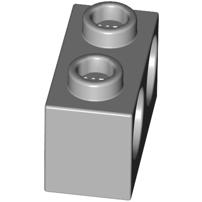 LEGO Medium Stone Gray Brick 1 x 2 with 2 Holes (32000) | Brick Owl ...