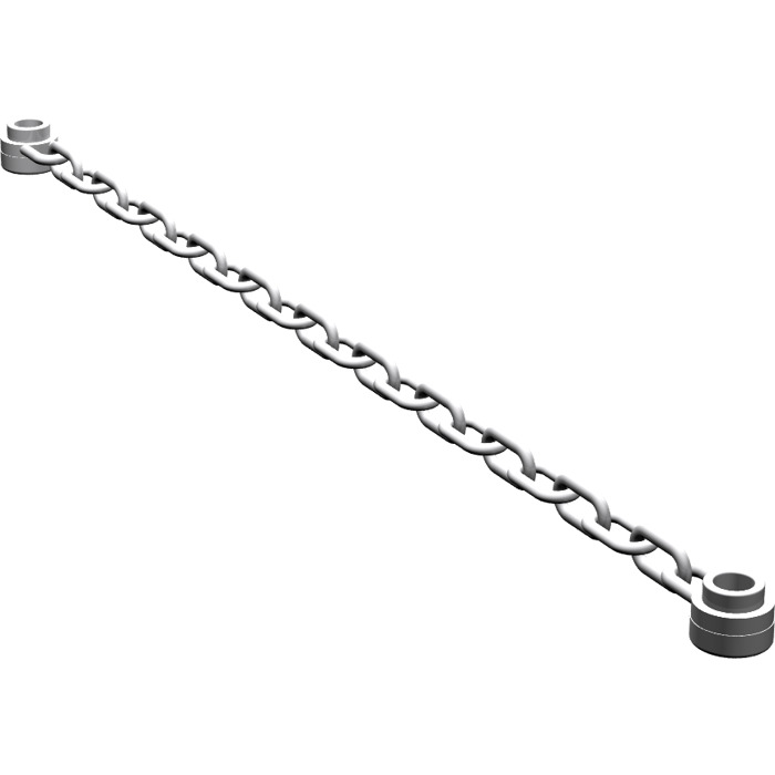 LEGO Medium Stone Gray Chain with 21 Links (30104 / 60169) | Brick Owl ...