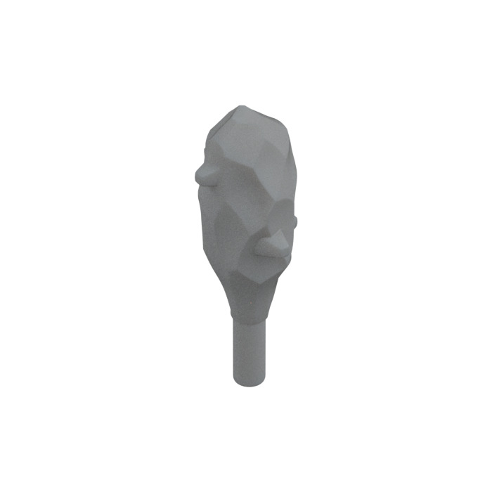 LEGO Medium Stone Gray Club with Spikes (Small) (88001) | Brick Owl ...