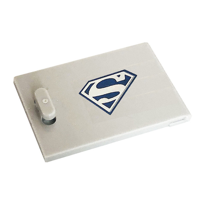 LEGO Cupboard 2 x 3 x 2 Door with Superman Logo Sticker (4533) | Brick ...