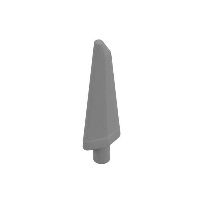 LEGO Medium Stone Gray Flexible Spike Blade with Bar End (64727 ...