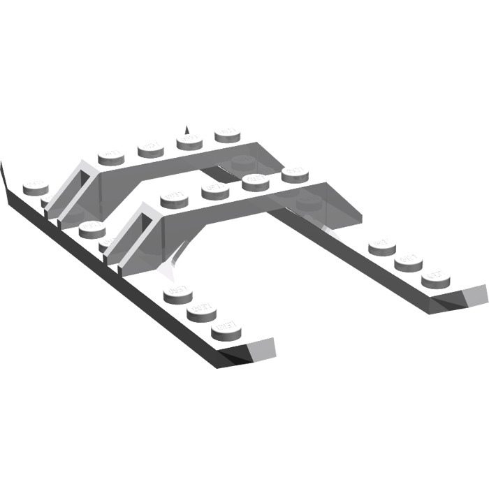 LEGO Helicopter Landing Skids 12 x 6 (30248 / 40939) | Brick Owl - LEGO ...