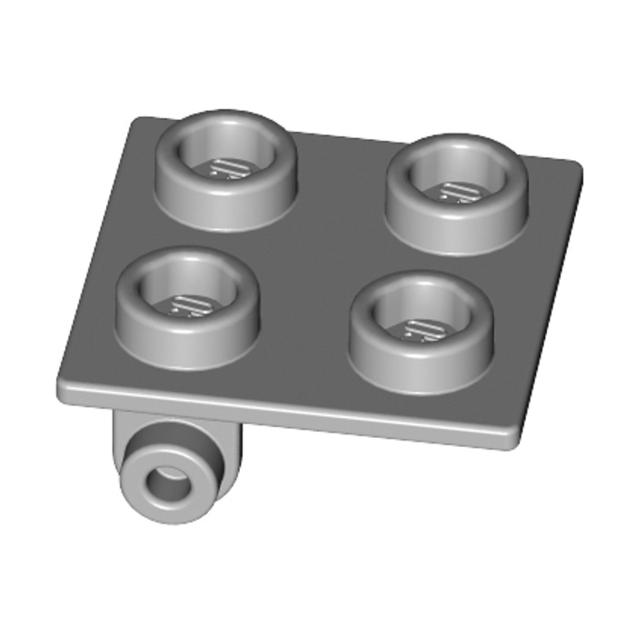 LEGO Medium Stone Gray Hinge 2 x 2 Top (6134) | Brick Owl - LEGO ...