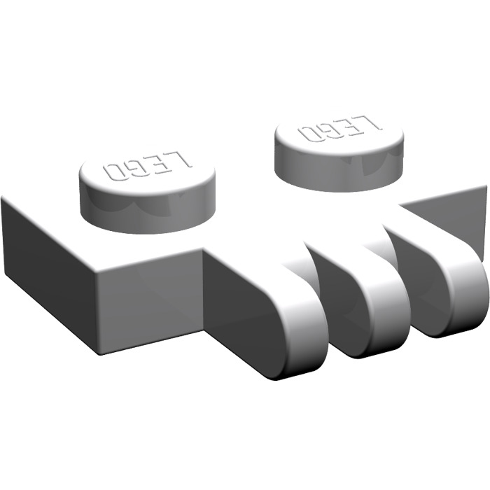 LEGO Hinge Plate 1 x 2 with 3 Stubs (2452) | Brick Owl - LEGO Marketplace