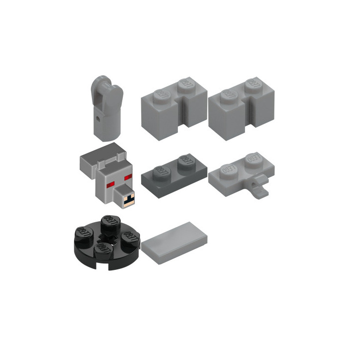 LEGO Minecraft Baby Wolf (Angry) | Brick Owl - LEGO Marketplace