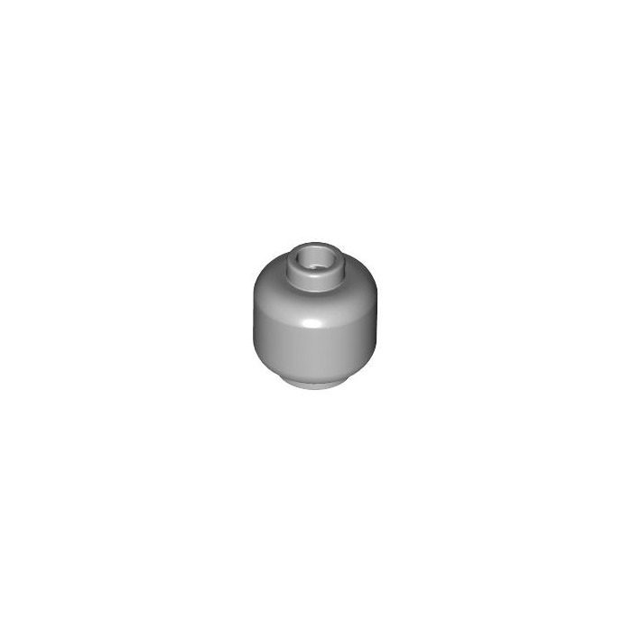 LEGO Medium Stone Gray Minifigure Head (3626 / 88475) | Brick Owl