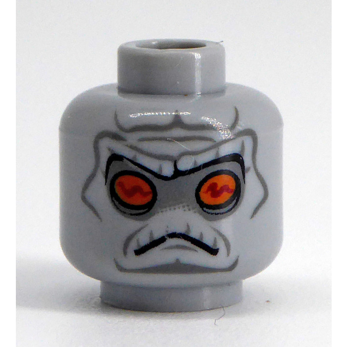 LEGO Medium Stone Gray Nute Gunray Head (3626 / 86442) | Brick Owl ...