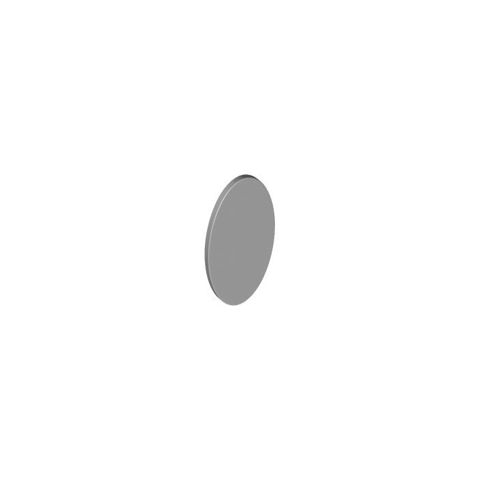LEGO Medium Stone Gray Oval Shield (30947 / 92747) | Brick Owl - LEGO ...