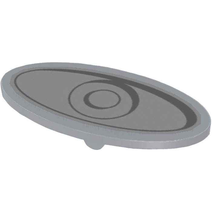 LEGO Oval Shield with Concentric Ovals Sticker (5728) | Brick Owl ...