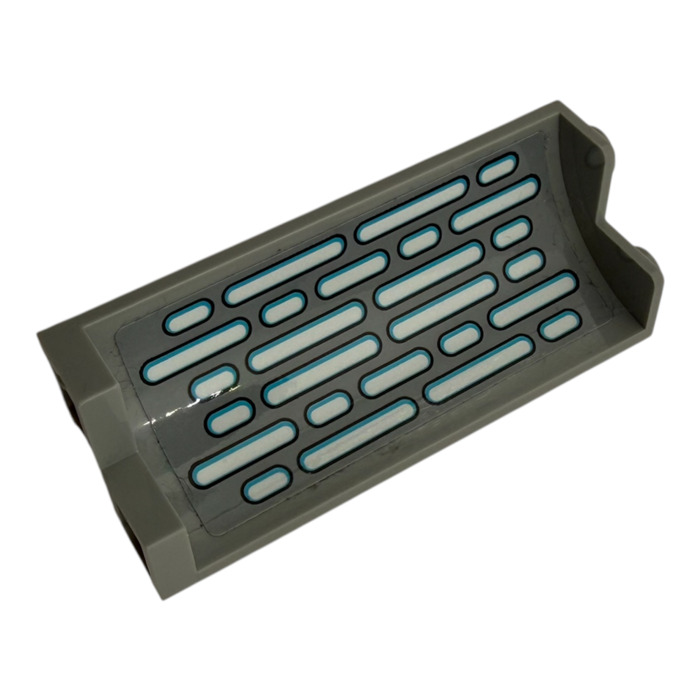 LEGO Panel 2 x 2 x 5 Wall Curved with Oval wall lights Sticker (30987 ...