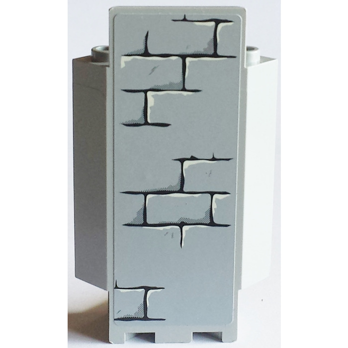 LEGO Panel 3 x 3 x 6 Corner Wall with Bricks Pattern Sticker with ...
