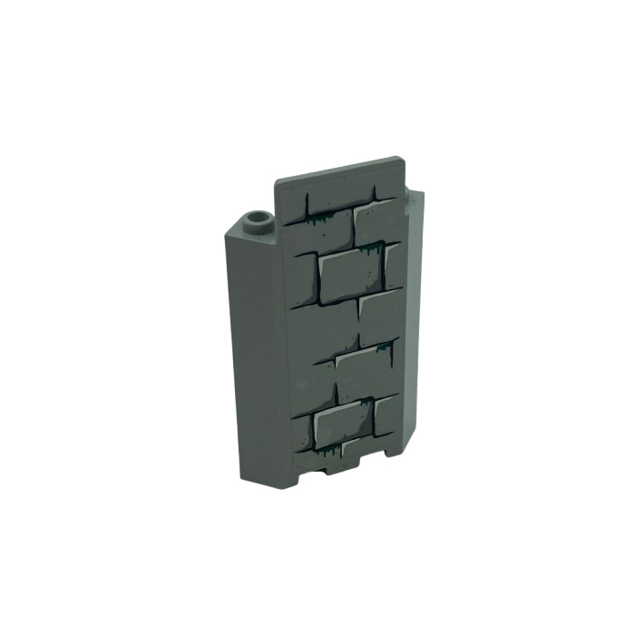 LEGO Medium Stone Gray Panel 3 x 3 x 6 Corner Wall without Bottom ...