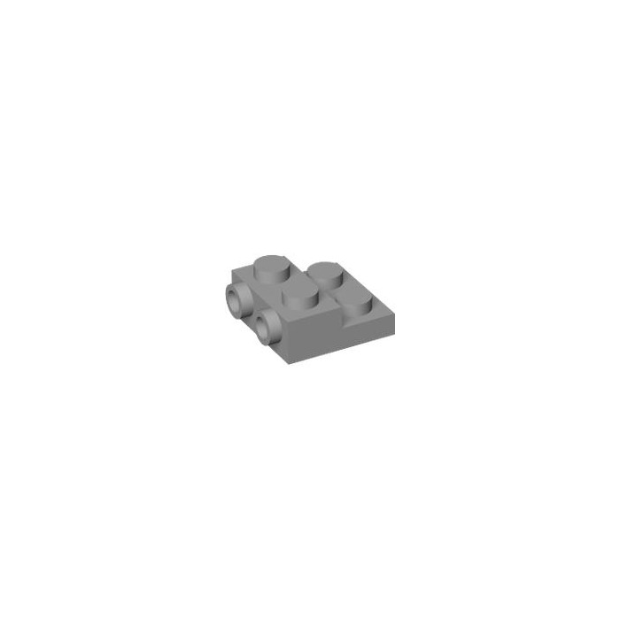 LEGO Medium Stone Gray Plate 2 x 2 x 0.7 with 2 Studs on Side (4304 / ...