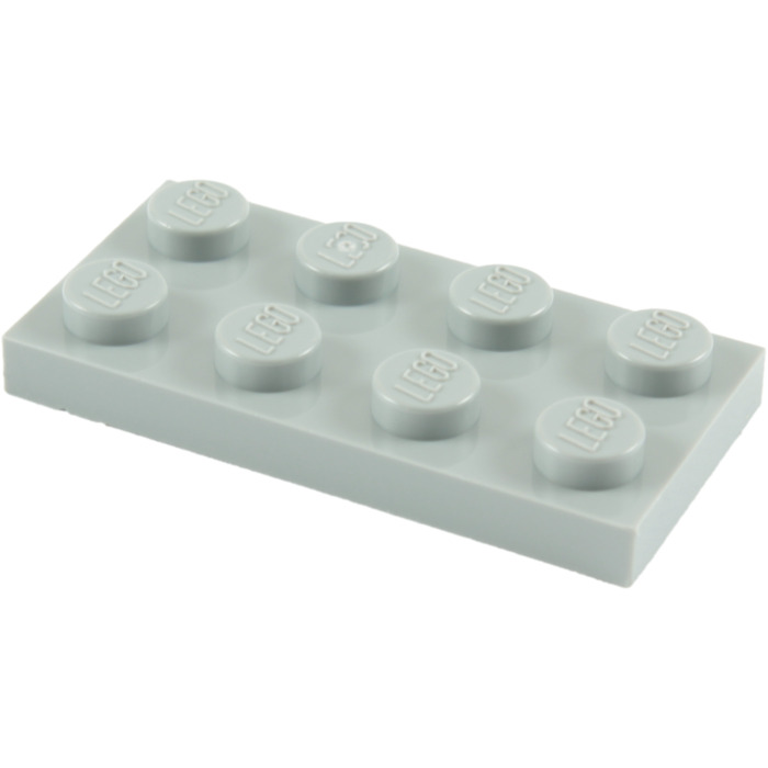 LEGO Medium Stone Gray Plate 2 x 4 (3020 / 5584) | Brick Owl - LEGO ...